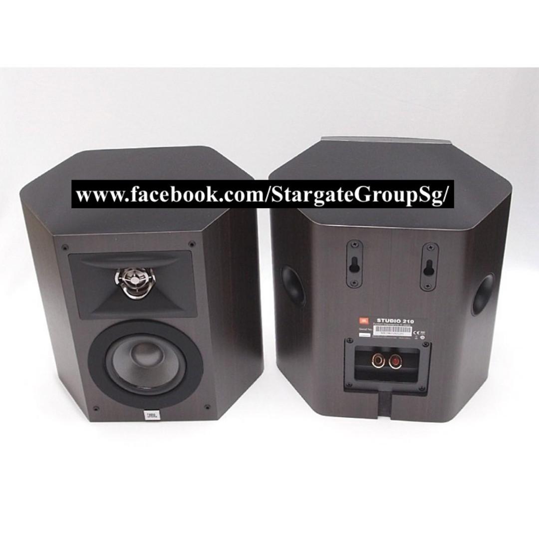 JBL STUDIO 220 AWARD WINNER HIGH-END STYLISH 2-WAY 4" SURROUND SPEAKERS ...
