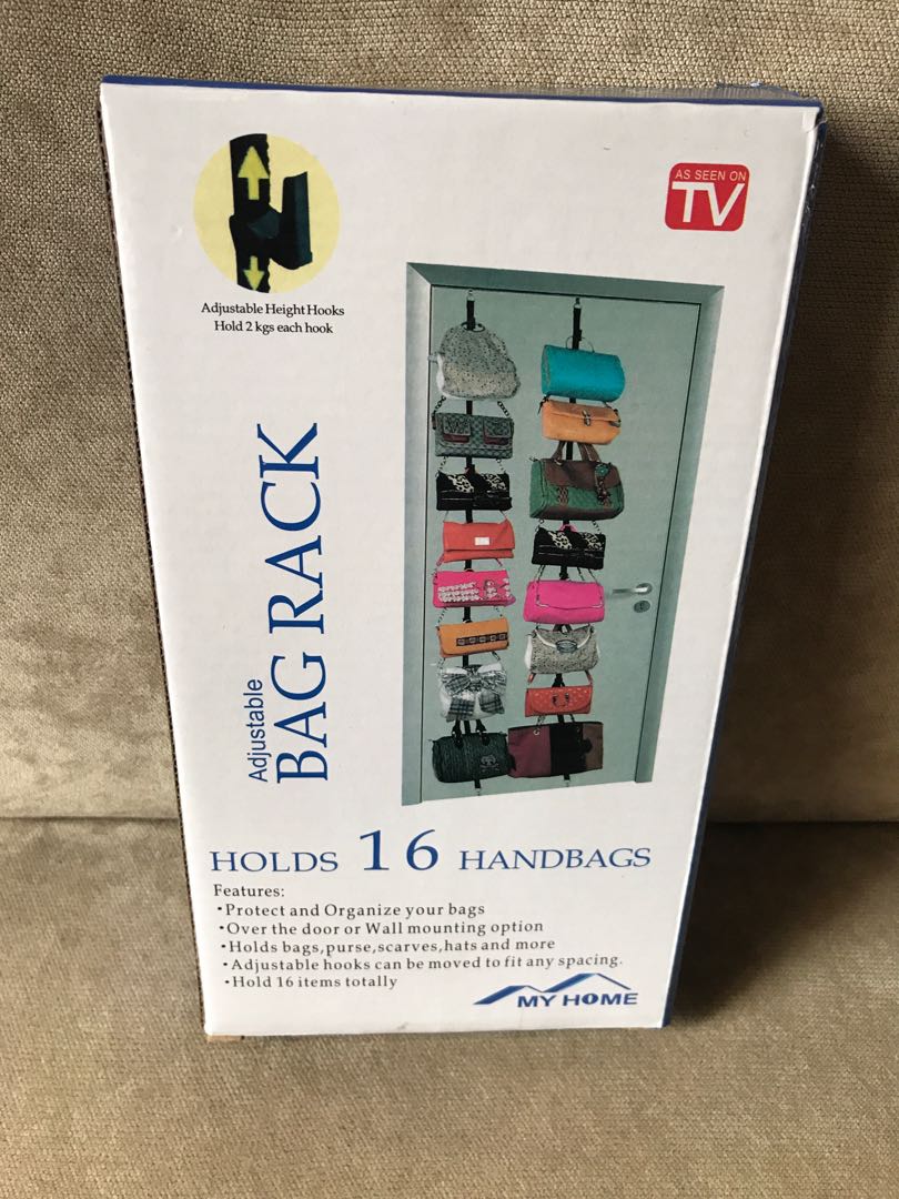 Bag rack adjustable, Furniture & Home Living, Home Improvement ...