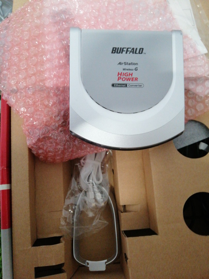 Buffalo ethernet converter, Computers & Tech, Parts & Accessories ...