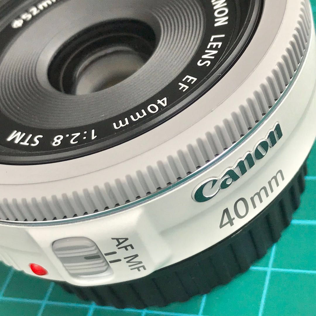 Canon EF 40mm f2.8 White Edition, Photography, Lens & Kits on Carousell