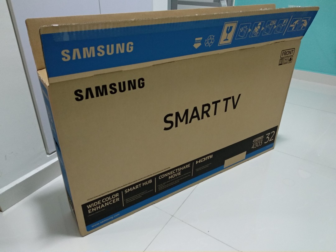 Carton box for 32inch tv, TV & Home Appliances, TV & Entertainment, TV ...