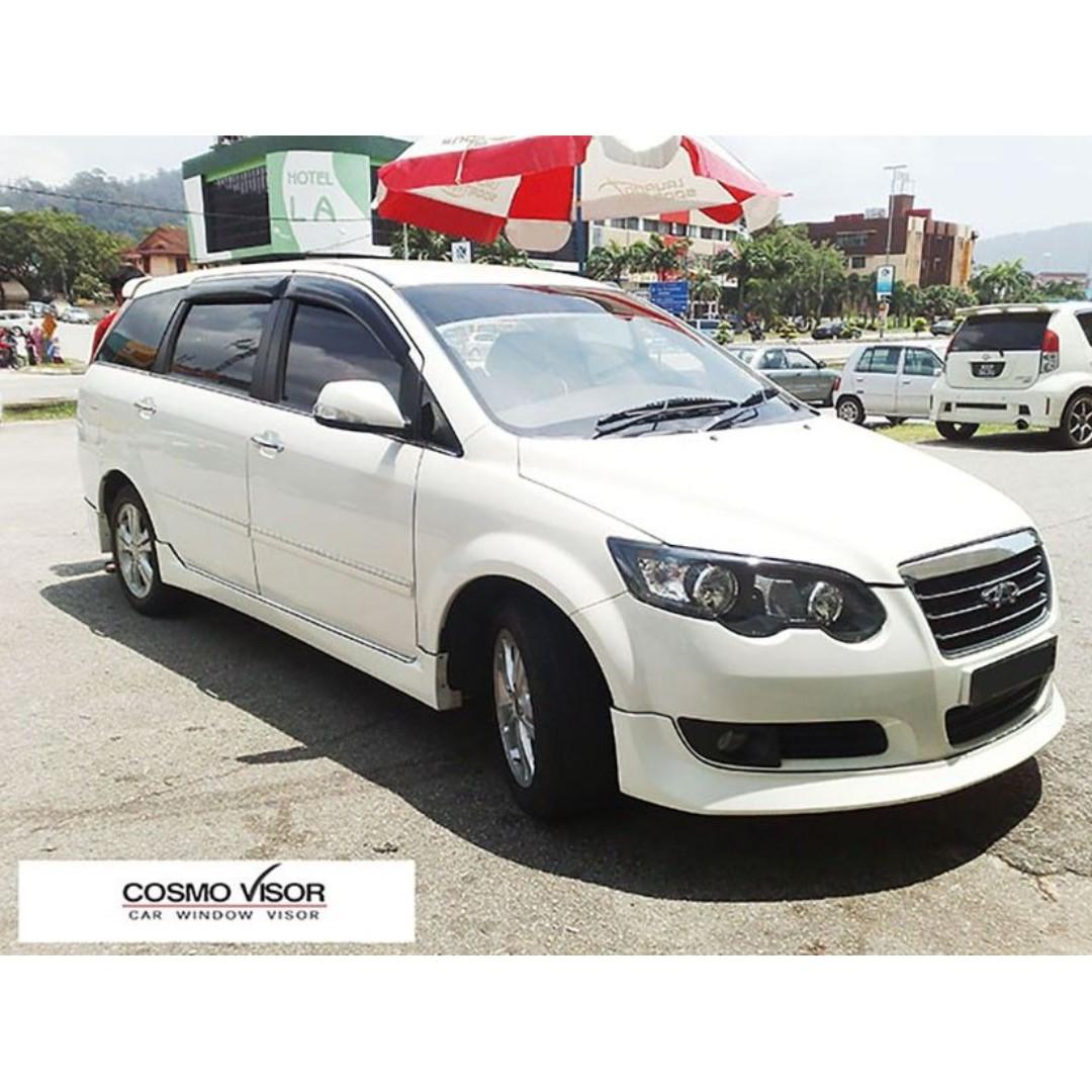 CHERY EASTAR / B14 / V5 / DESTINY / CROSS 2009 - present Door Visor Air ...