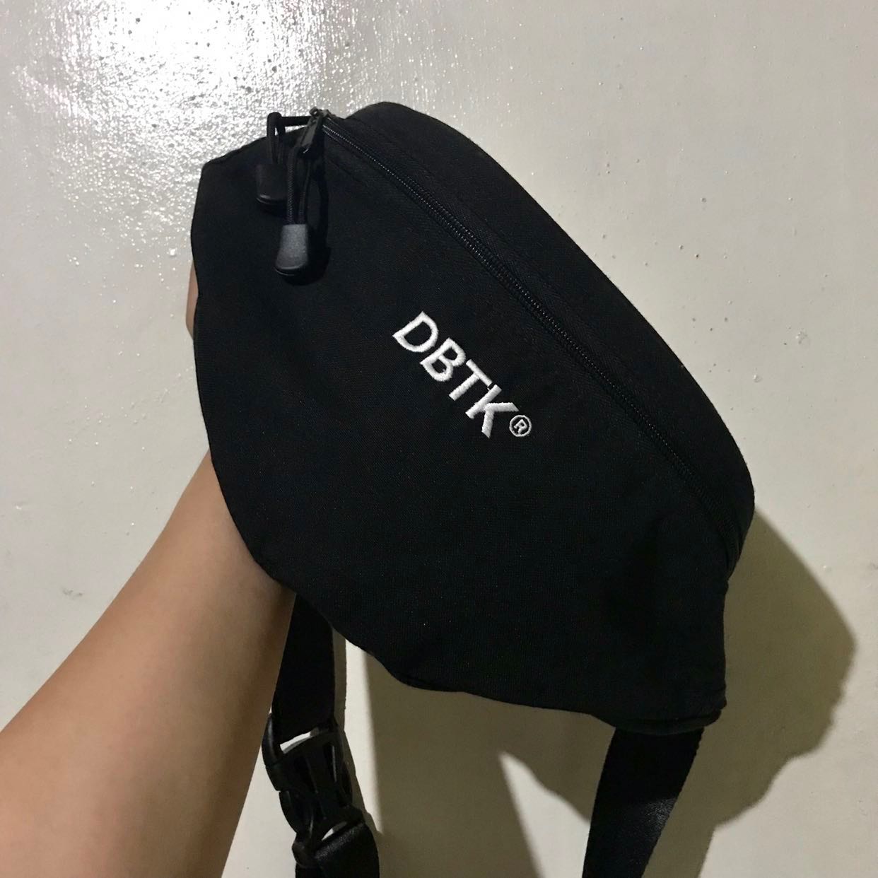DBTK Black Fanny Pack, Men's Fashion, Bags, Sling Bags on Carousell