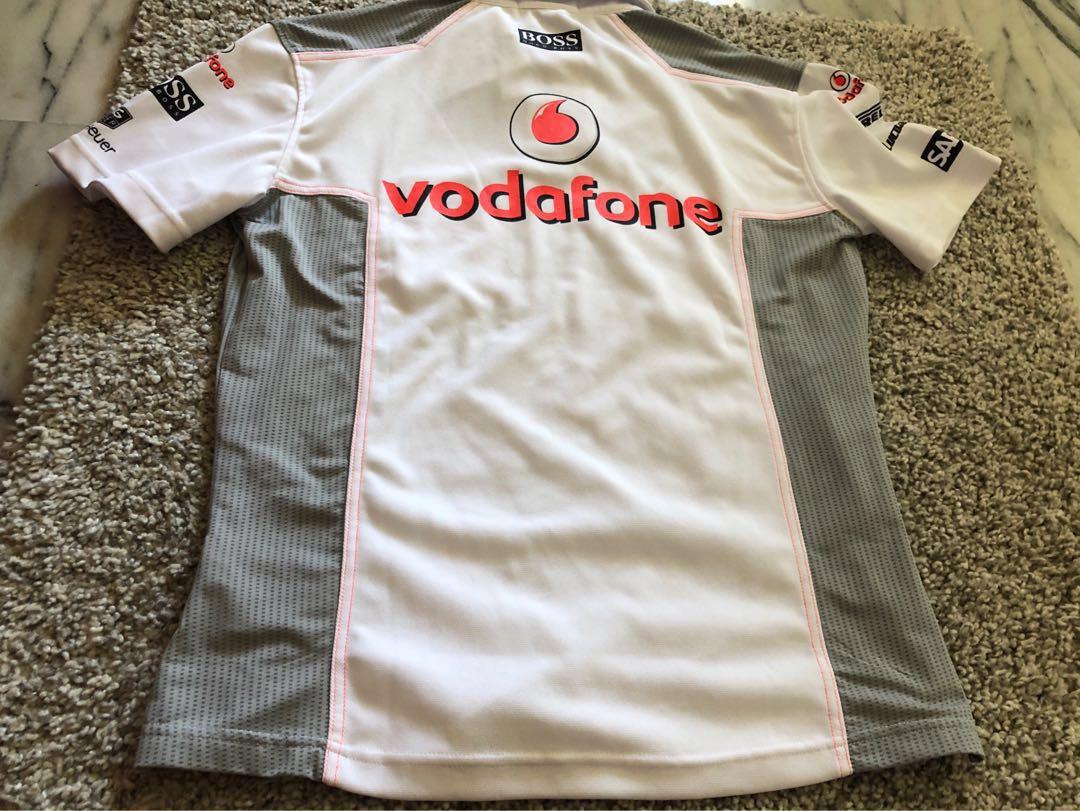 F1 Vodafone McLaren Mercedes polo, Sports Equipment, Sports & Games ...