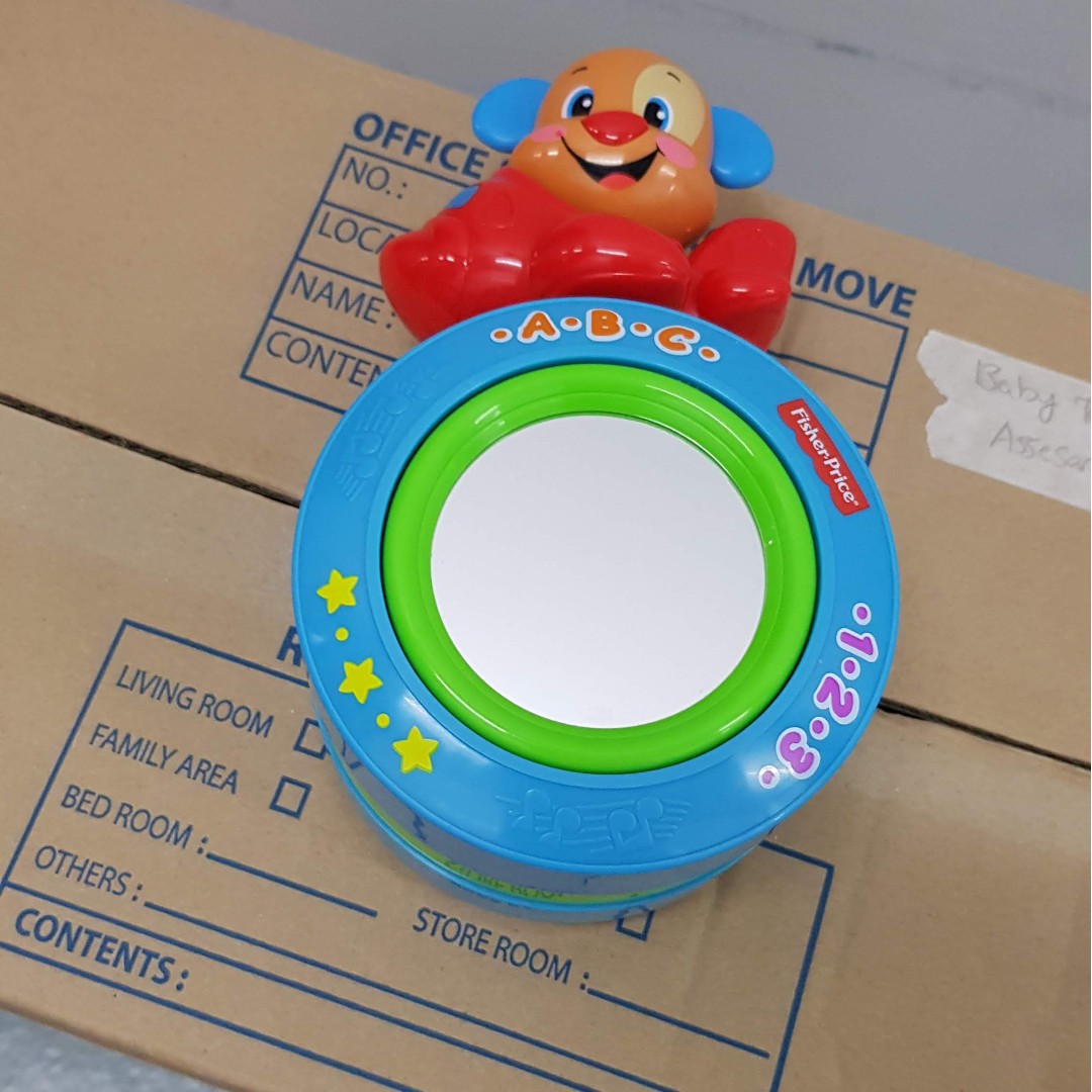 Fisher-Price Rolling Airplane Crawling Infant Toy, Babies & Kids ...