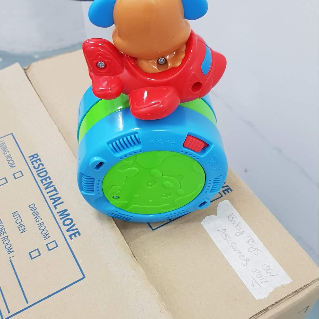 Fisher-Price Rolling Airplane Crawling Infant Toy, Babies & Kids ...