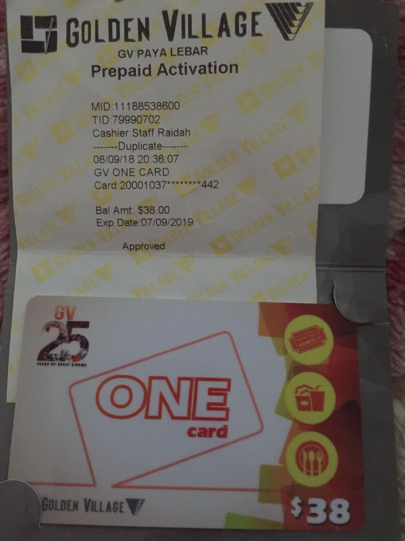 GV GOLDEN VILLAGE, Tickets & Vouchers, Vouchers on Carousell