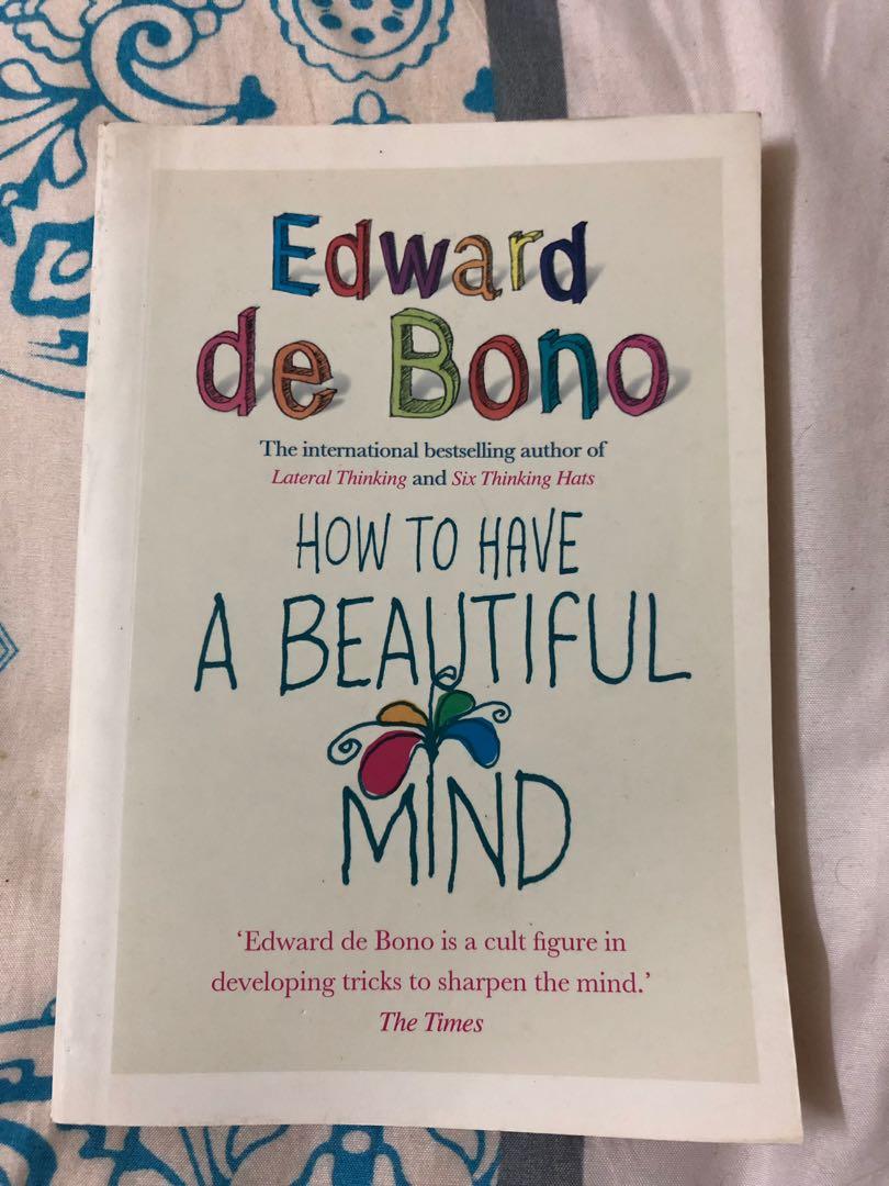 how to have a beautiful mind- edward de bono, Hobbies & Toys, Books ...
