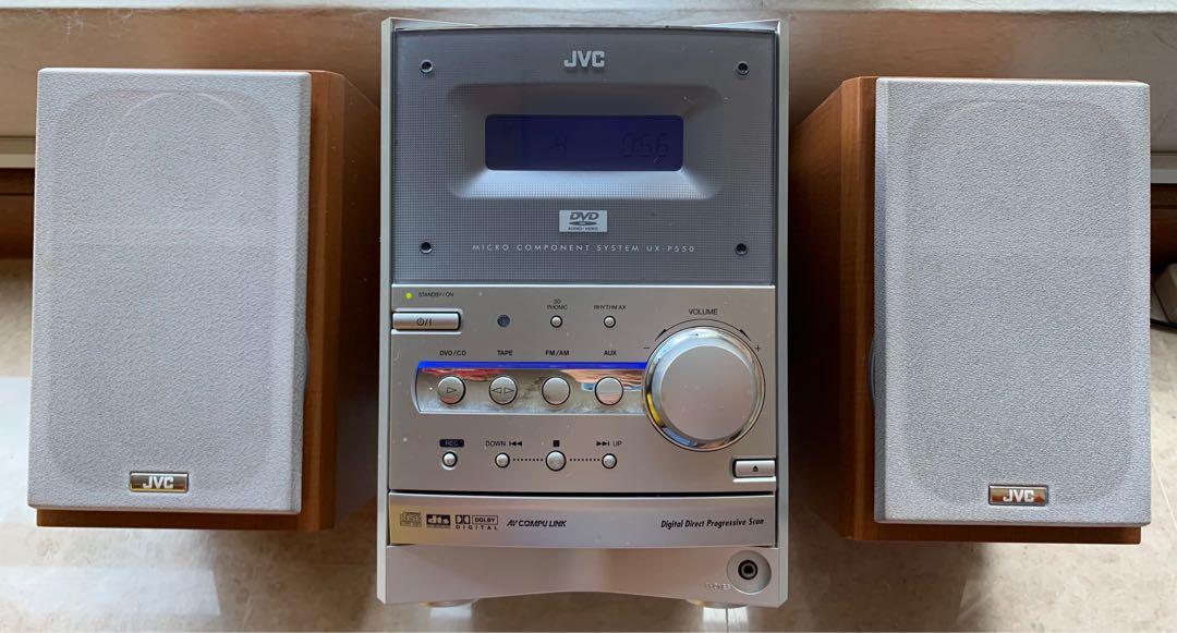 JVC Audio/Visual Micro System Model UX-P550, Audio, Other Audio ...