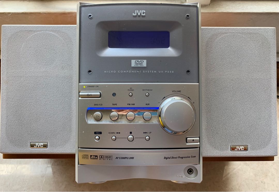 JVC Audio/Visual Micro System Model UX-P550, Audio, Other Audio ...