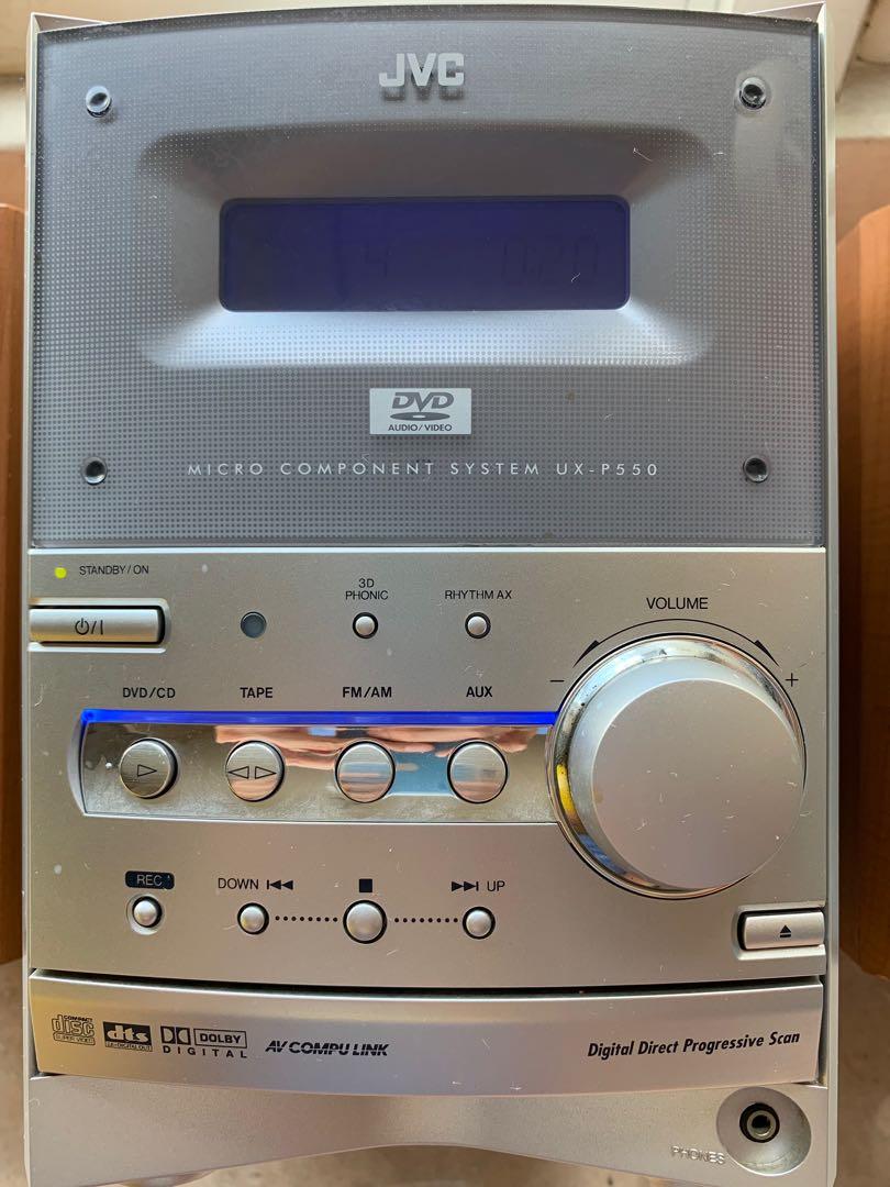 JVC Audio/Visual Micro System Model UX-P550, Audio, Other Audio ...
