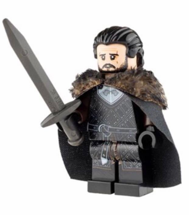 Lego Minifigures custom king of the north, Hobbies & Toys, Toys & Games ...