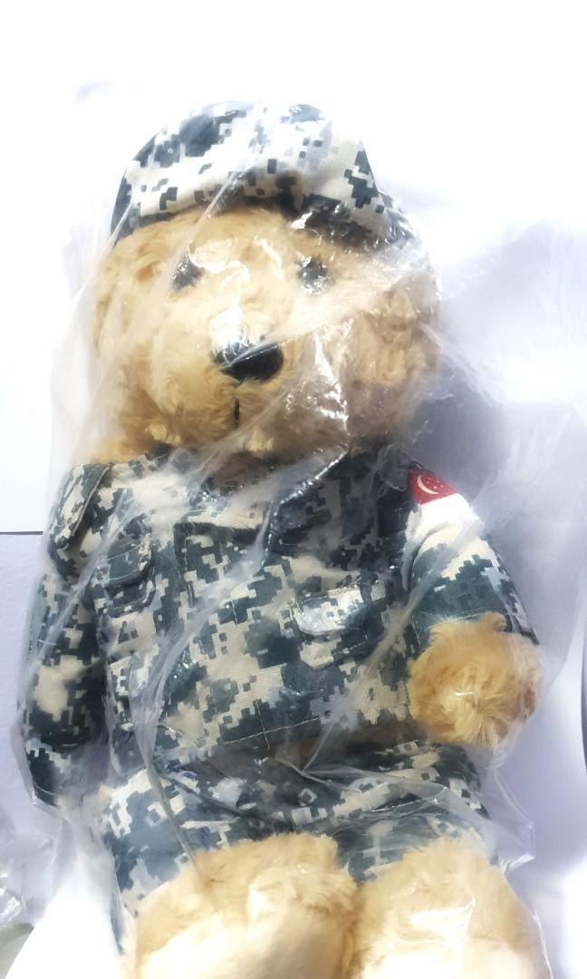 Limited Edition SAF Army Bear in No.4 uniform, Hobbies & Toys, Toys ...