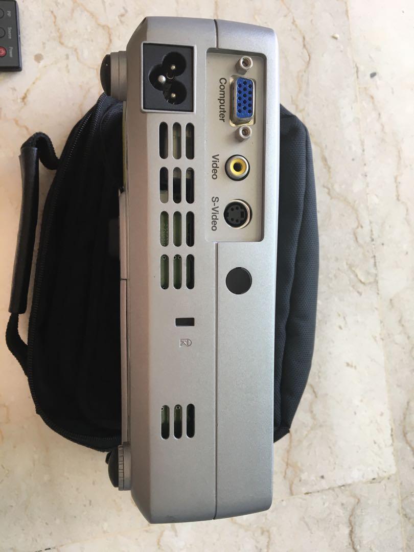 Optima DLP portable projector, TV & Home Appliances, TV & Entertainment ...