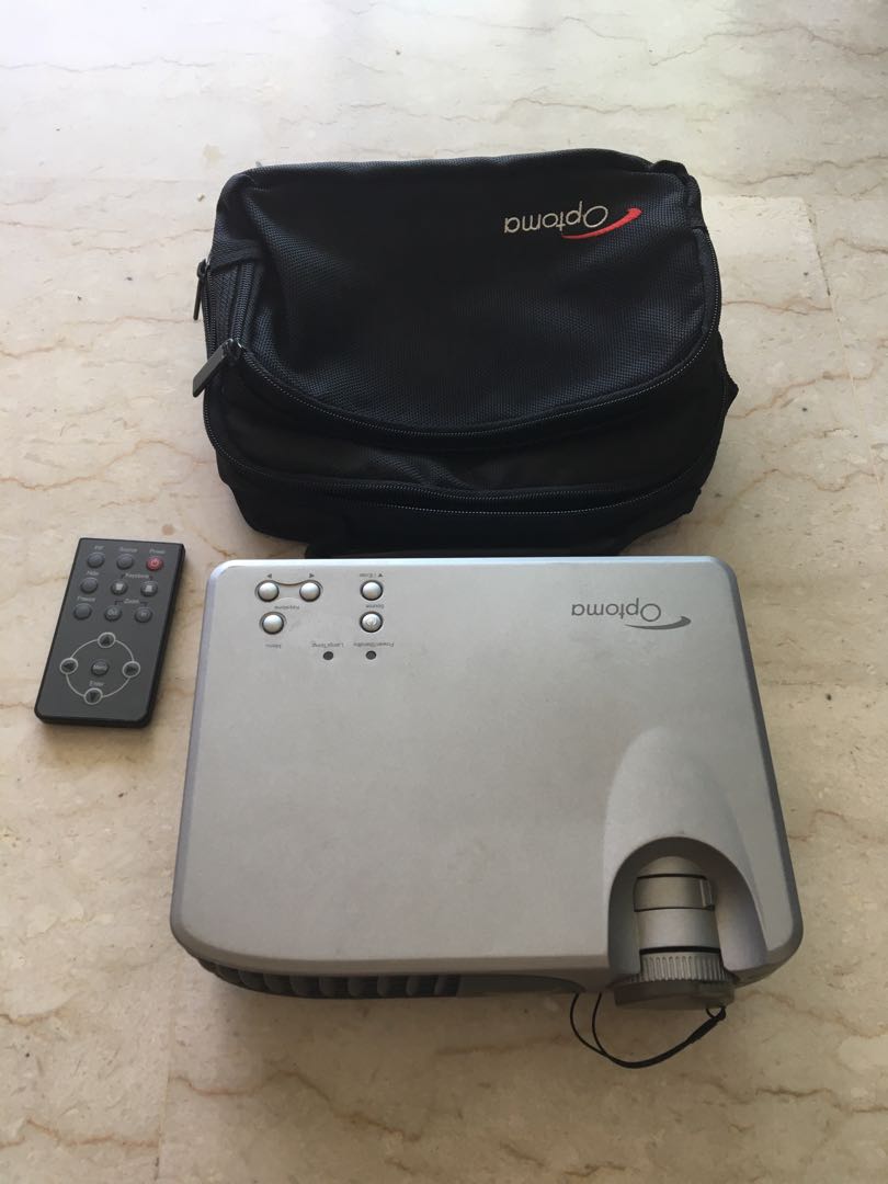 Optima DLP portable projector, TV & Home Appliances, TV & Entertainment ...