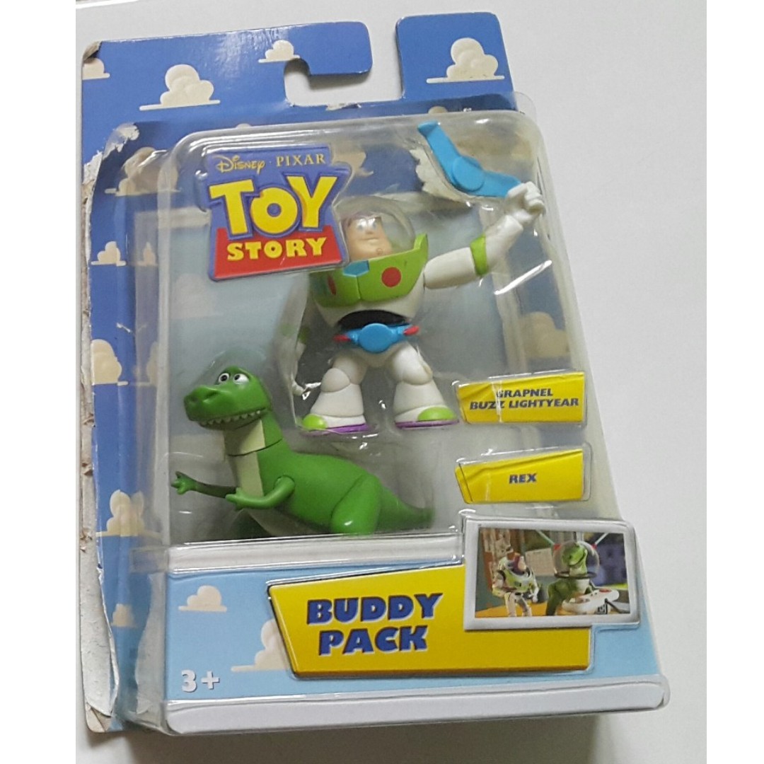 Ori Toy Story Buddy Pack children toy Buzz Lightyear Rex, Hobbies ...