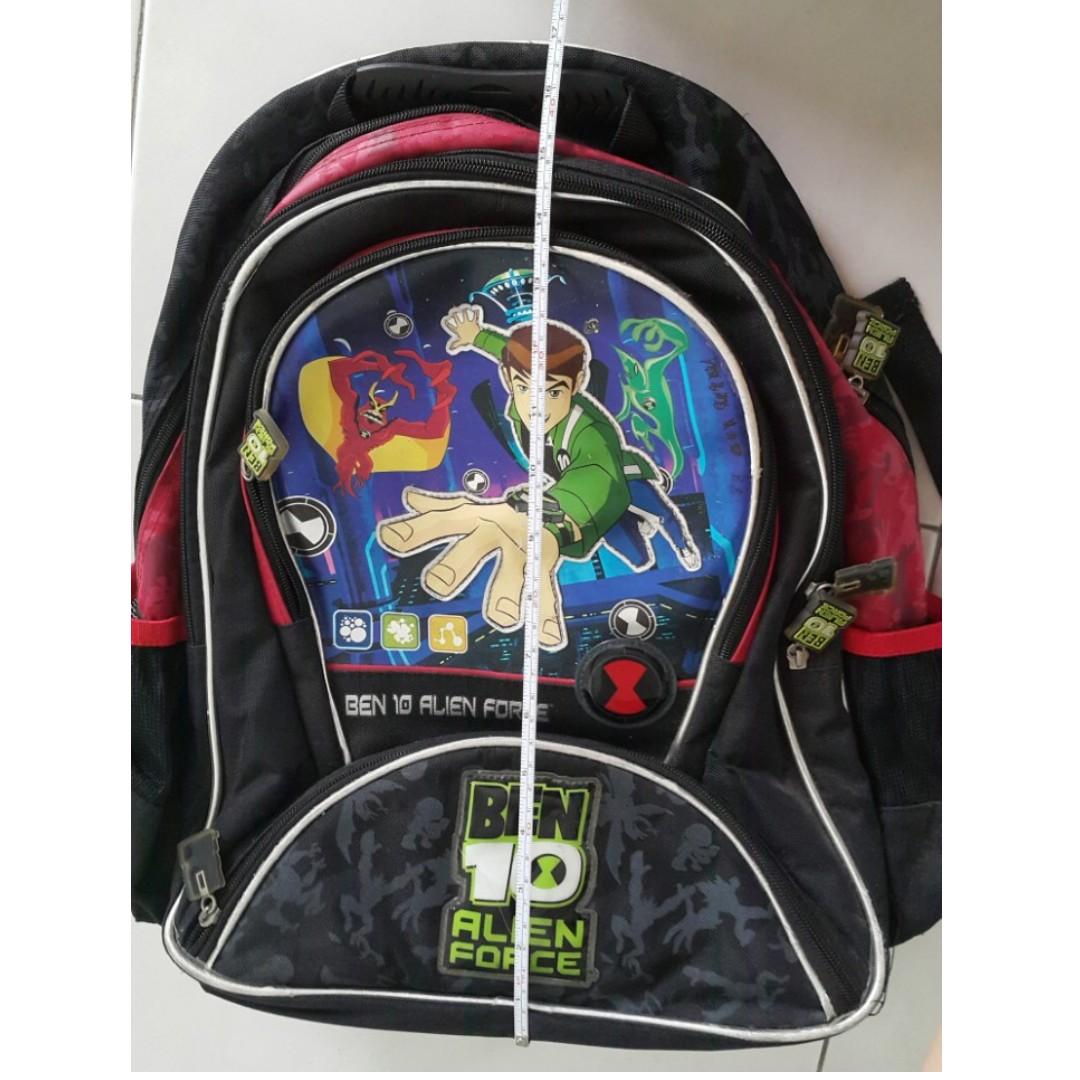 Original Ben 10 children kid school bag boy student, Babies & Kids ...
