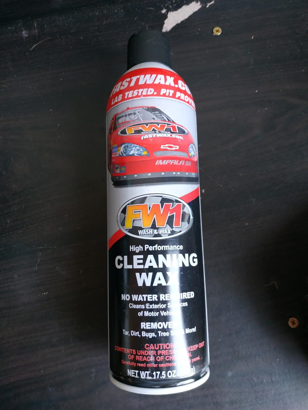 ORIGINAL FW1 2-in-1 Cleaning Car Wax (Made in USA), Car Parts ...