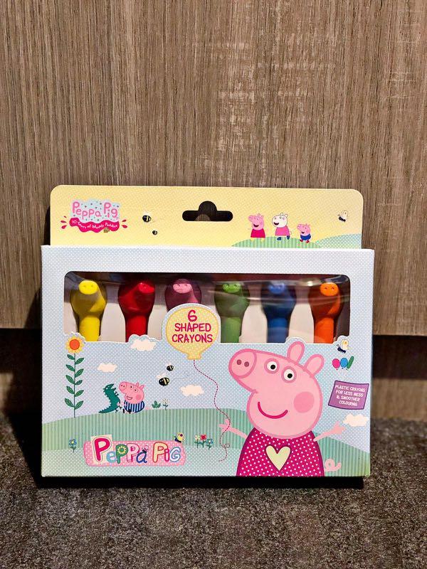 Peppa pig crayon set, Everything Else on Carousell