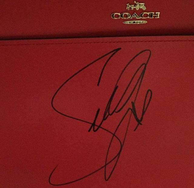 Selena Gomez signature Coach limited edition, Women's Fashion, Bags ...
