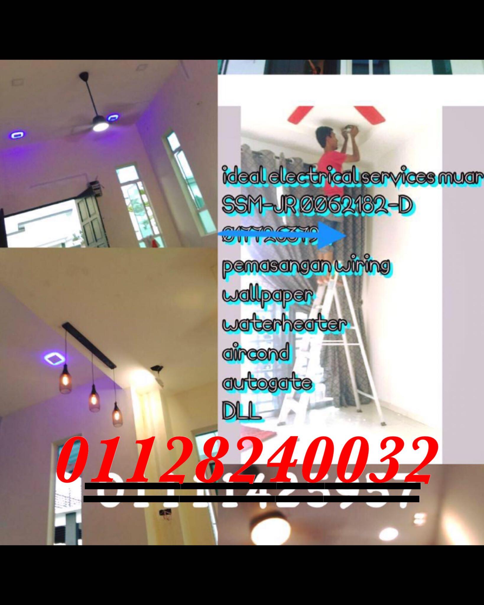 Servis wiring Muar, Services, Home Services, Electrical, Lighting & Wiring on Carousell