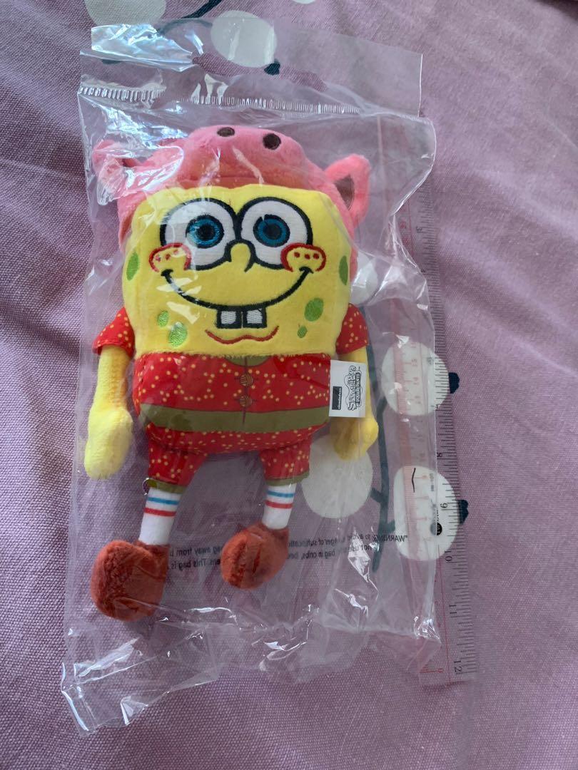 Spongebob Squarepants Authentic Nickelodeon plushie., Hobbies & Toys ...
