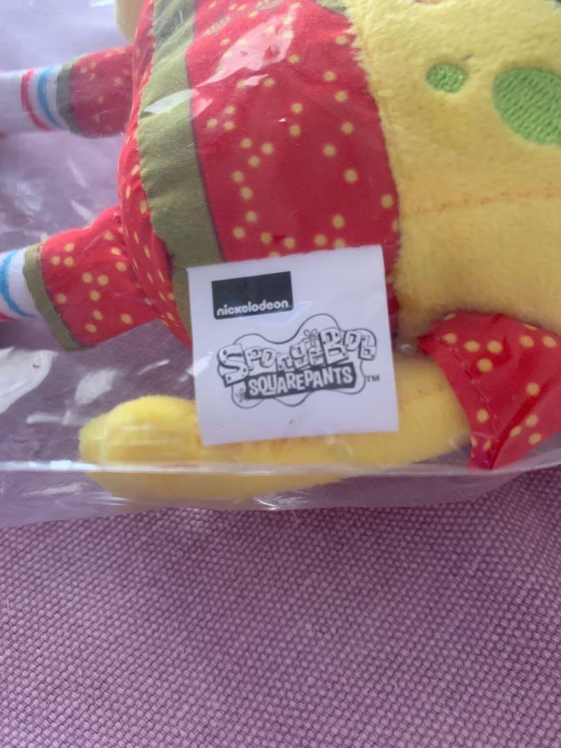 Spongebob Squarepants Authentic Nickelodeon plushie., Hobbies & Toys ...