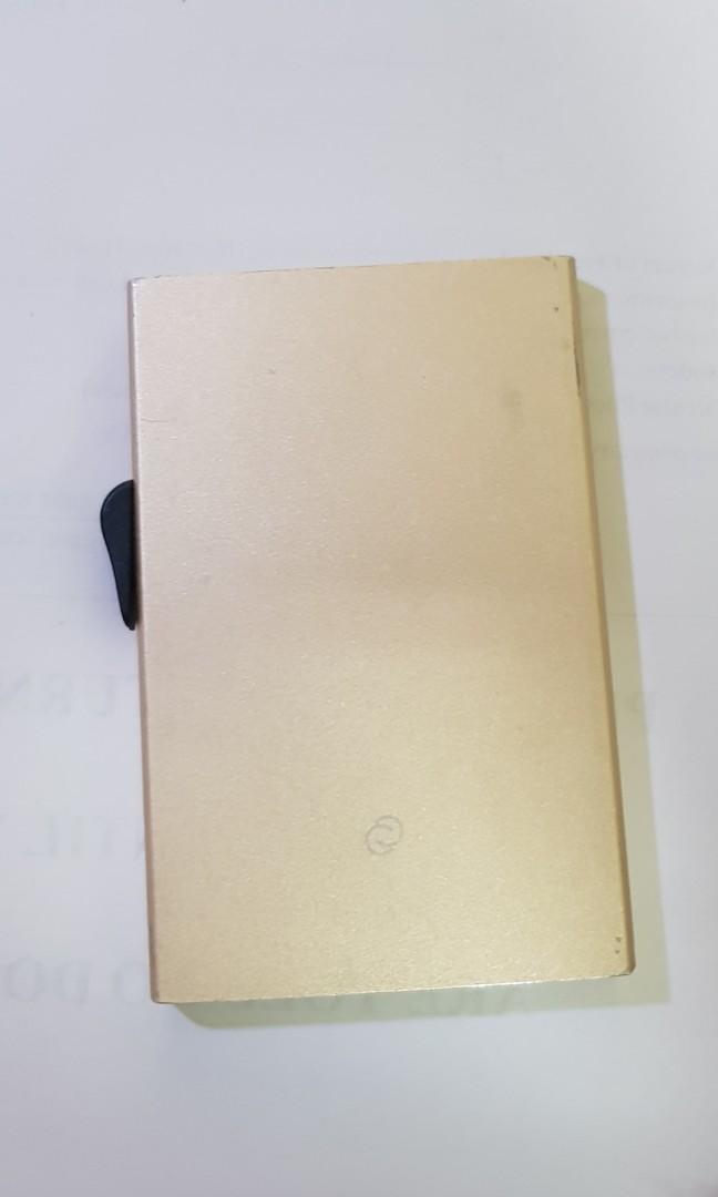 Spring loaded Card Holder (RFID proof), Luxury, Bags & Wallets on Carousell