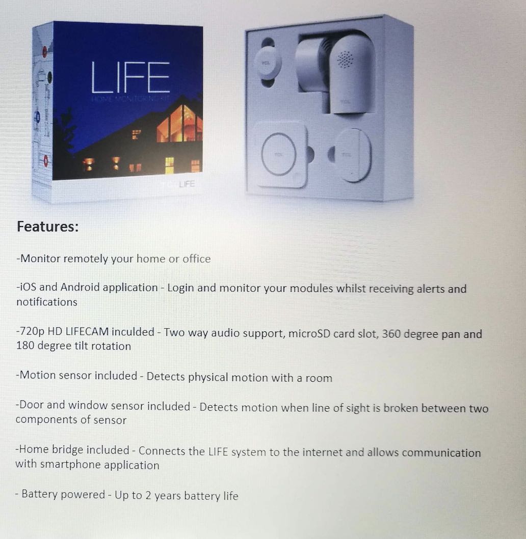 TCL Life Cctv, Furniture & Home Living, Security & Locks, Security ...