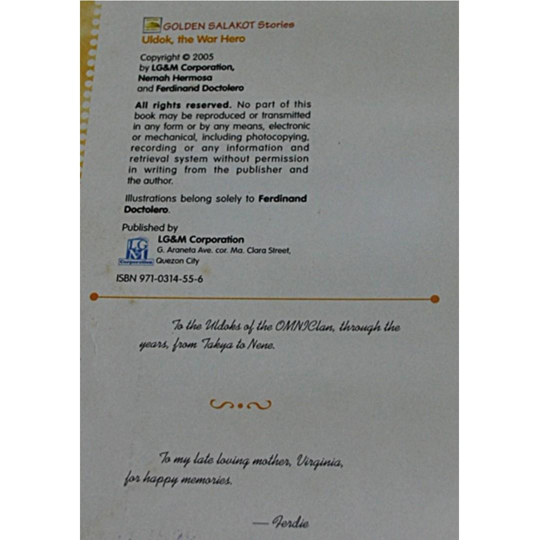 Uldok the War Hero, Hobbies & Toys, Books & Magazines, Comics & Manga ...