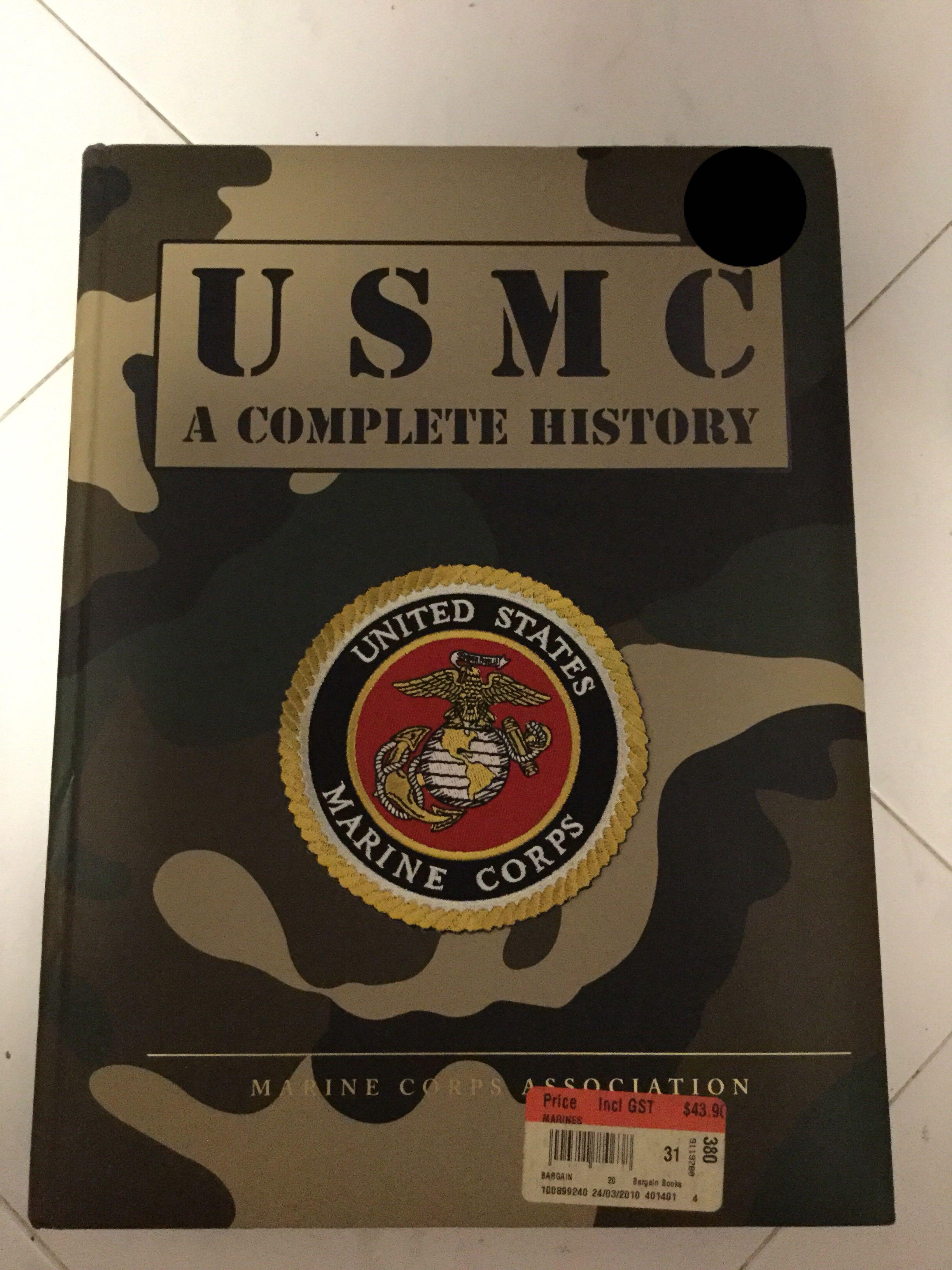 USMC: United States Marine Corps- A Complete History, Hobbies & Toys ...