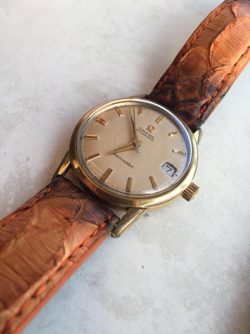 Vintage 1963 Gold-filled Omega Seamaster, Luxury, Watches on Carousell