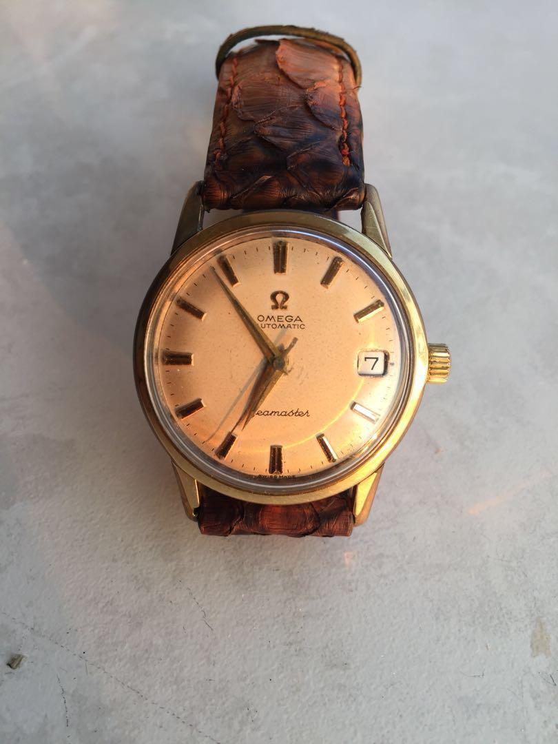 Vintage 1963 Gold-filled Omega Seamaster, Luxury, Watches on Carousell