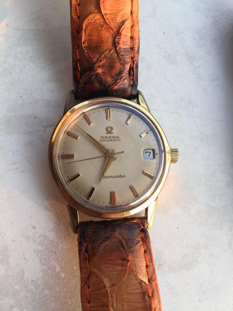 Vintage 1963 Gold-filled Omega Seamaster, Luxury, Watches on Carousell