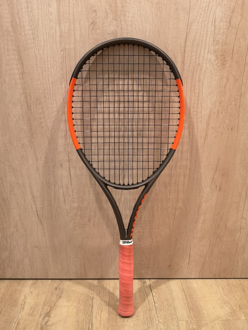 Wilson burn Tennis Racket, Sports Equipment, Sports & Games, Racket ...