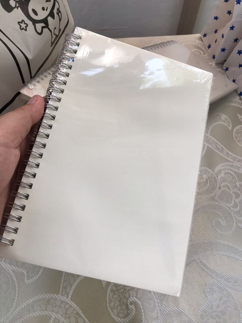 A5 Muji inspired notebook with rope, Hobbies & Toys, Stationary & Craft ...