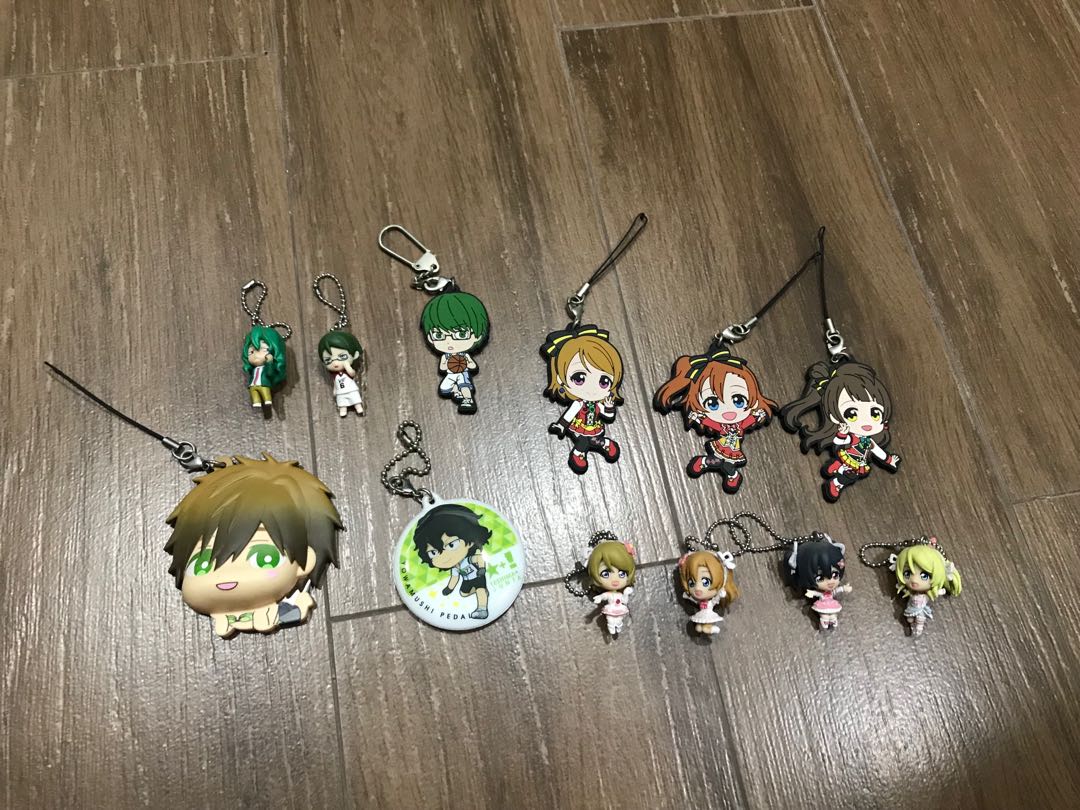 ANIME KEYCHAINS, Hobbies & Toys, Memorabilia & Collectibles, Fan ...