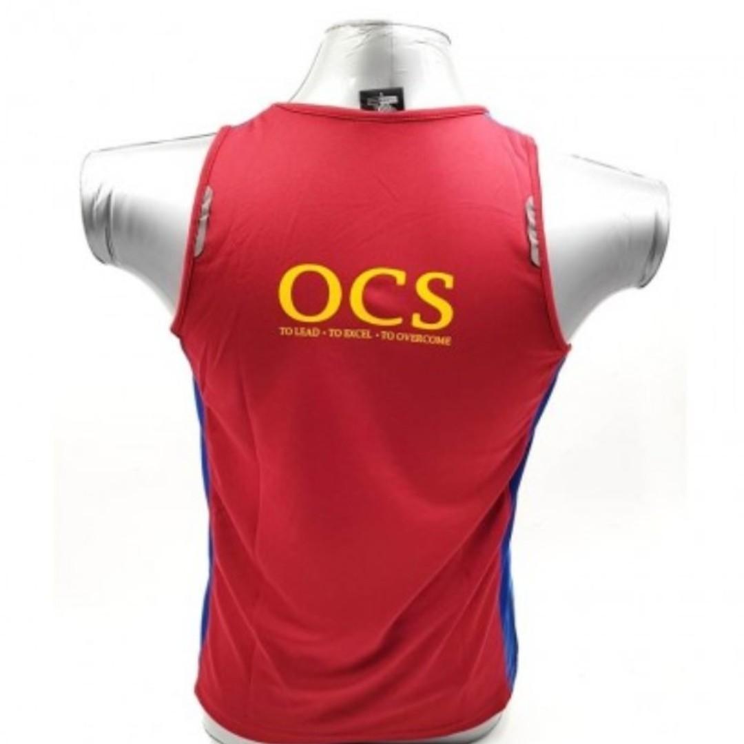 Army Officer Cadet (OCS) Running Singlet Dryfit (Latest), Men's Fashion ...