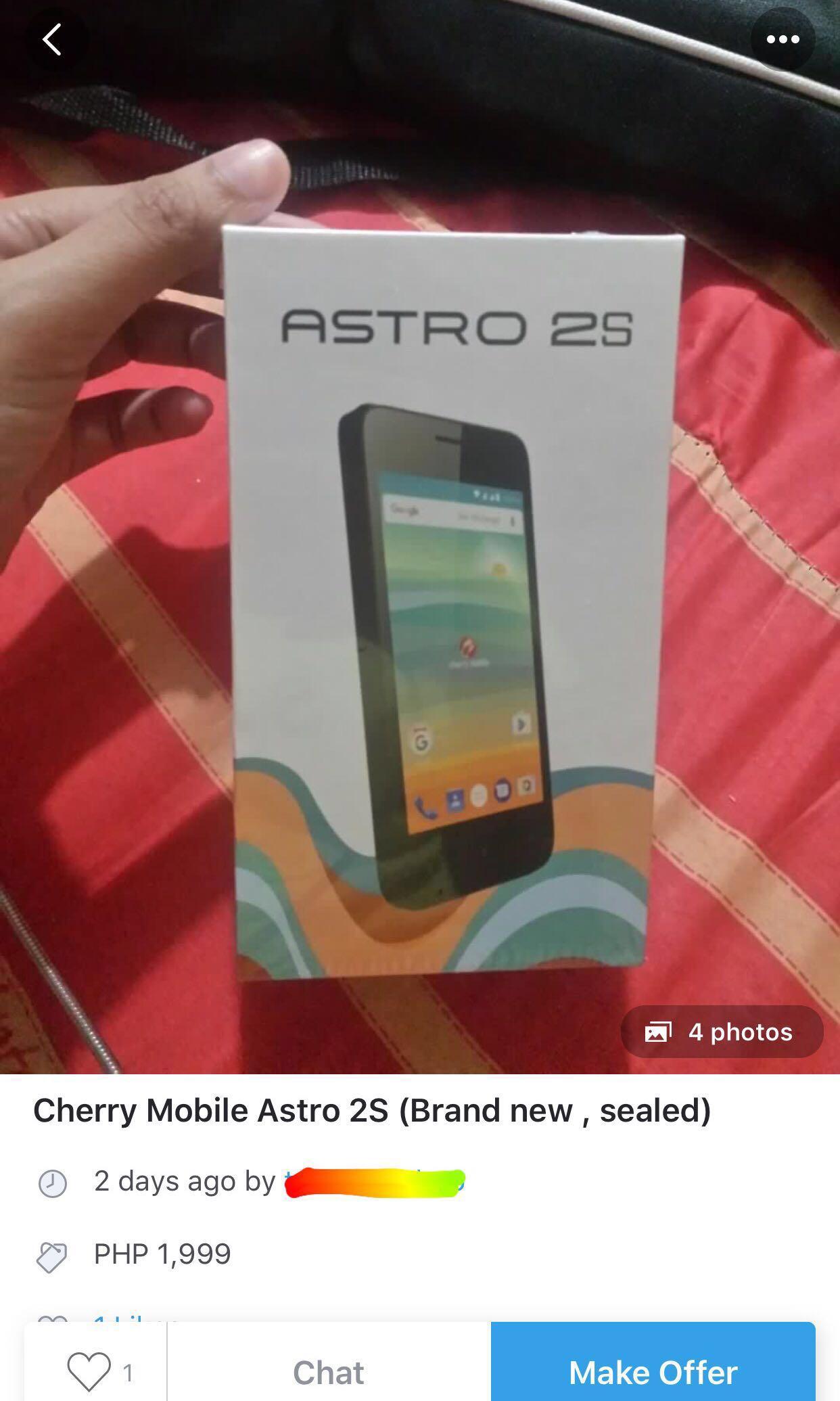 Astro 2S Cherry Mobile, Mobile Phones & Gadgets, Mobile Phones, Android ...