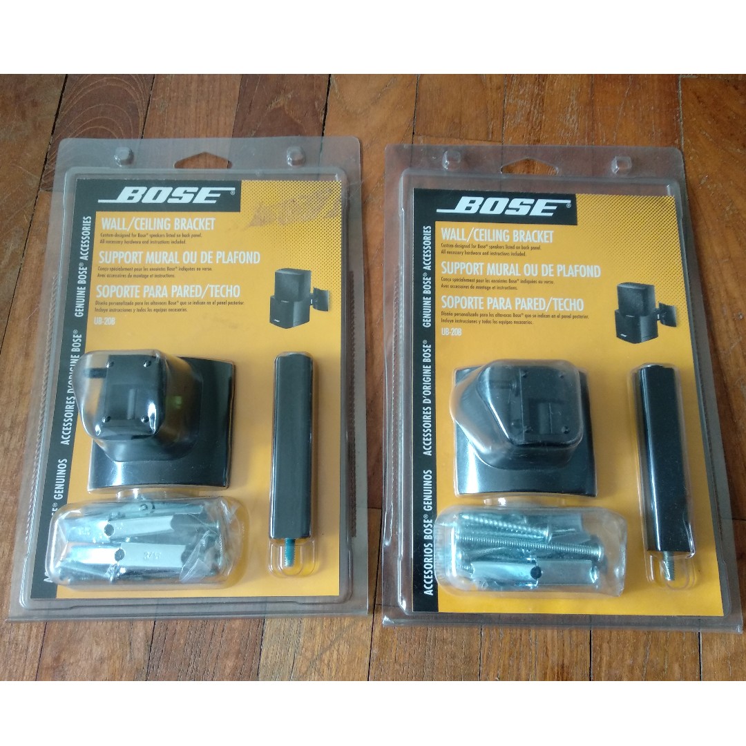 Bose UB-20B Wall/Ceiling Brackets, TV & Home Appliances, TV ...