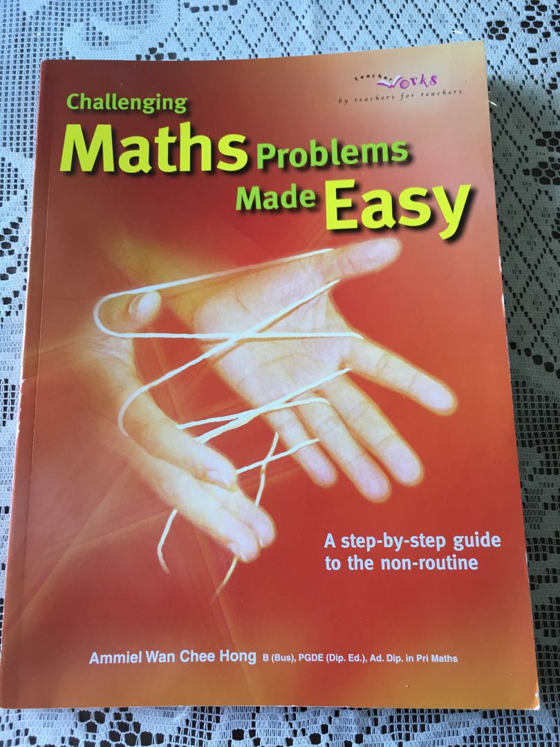 Challenging maths problems made easy, Hobbies & Toys, Books & Magazines ...