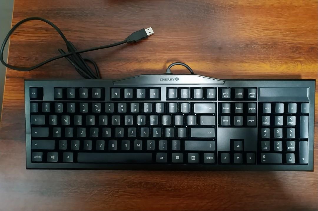 CHERRY Mechanical Keyboard (Red Switch), Computers & Tech, Parts ...