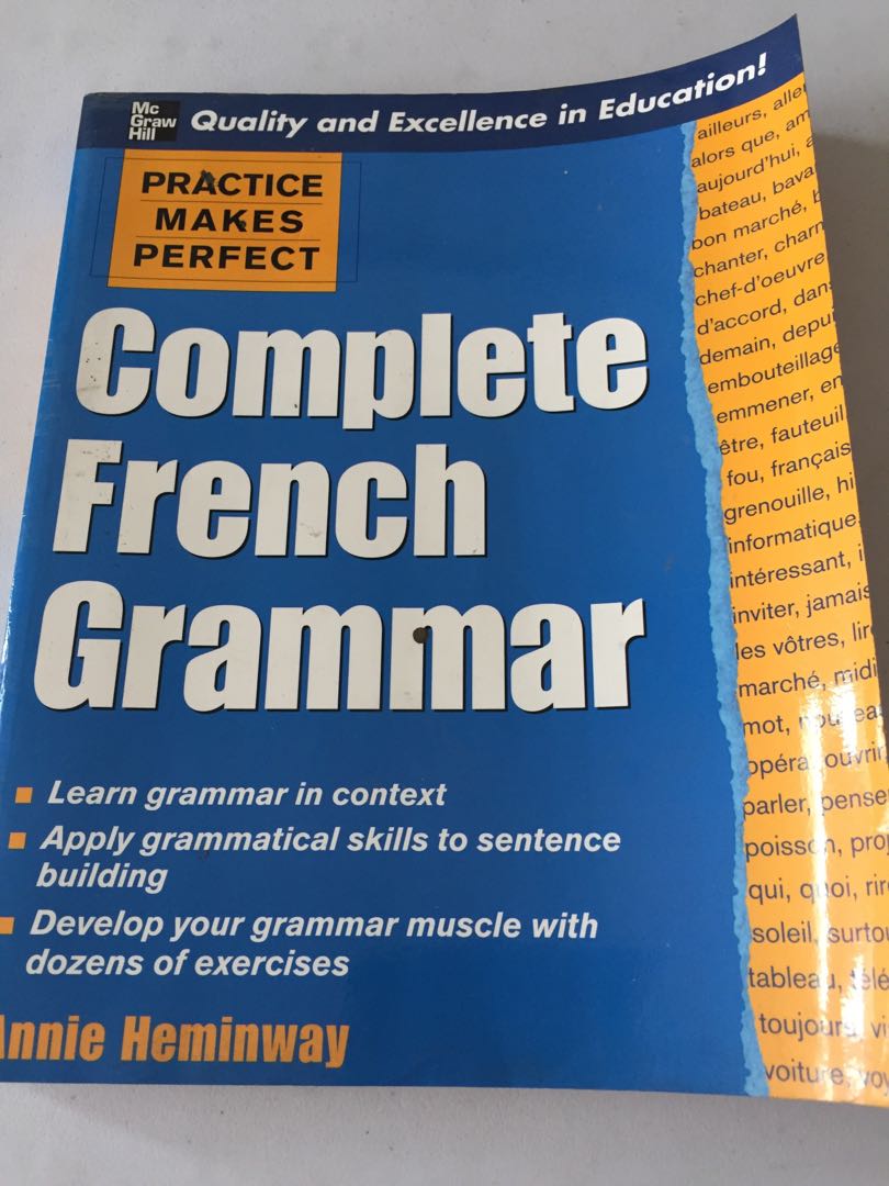 Complete French Grammar, Hobbies & Toys, Books & Magazines, Assessment ...