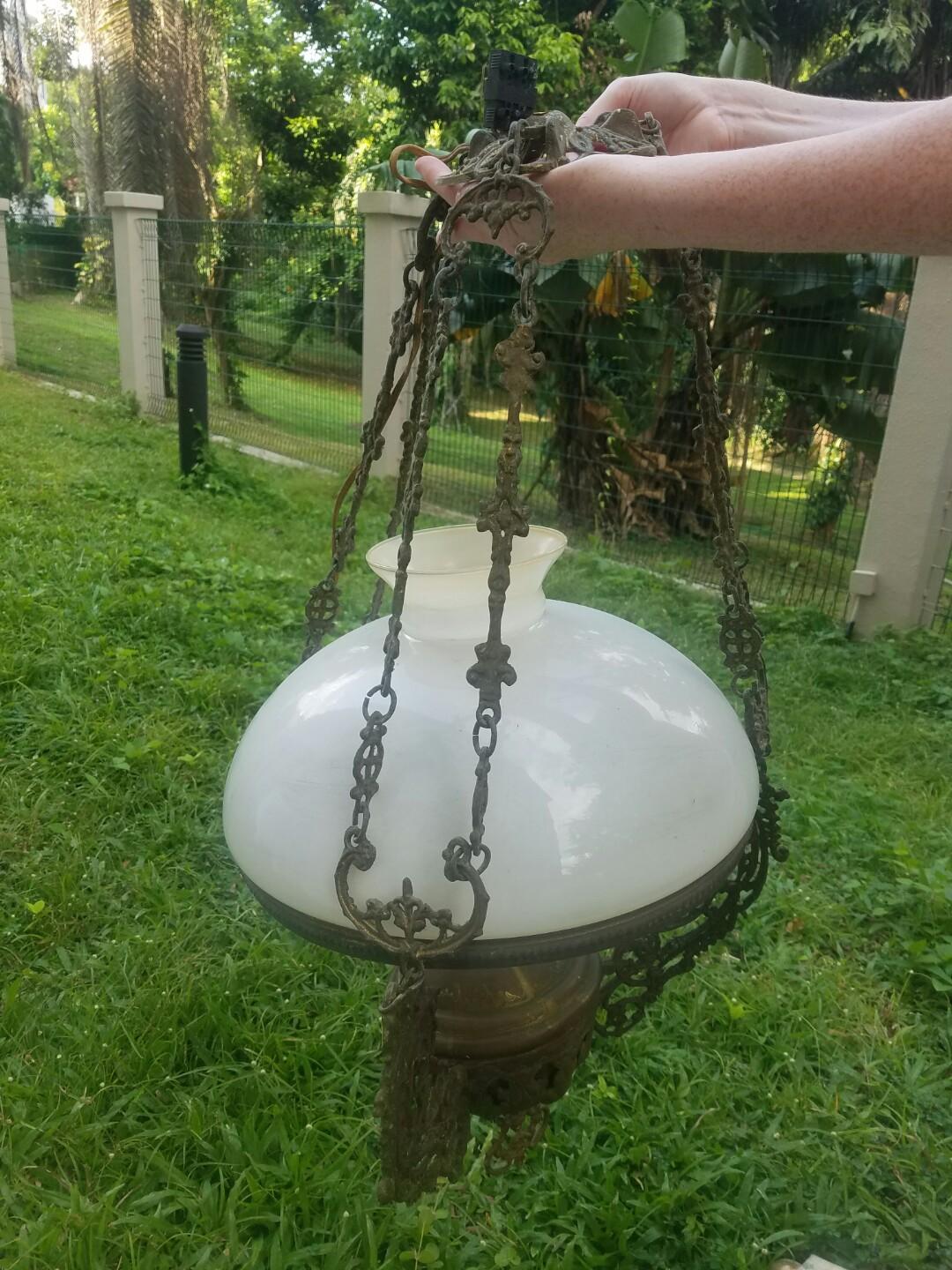 Dutch Colonial Ceiling Lamp, Furniture & Home Living, Home Decor, Other ...