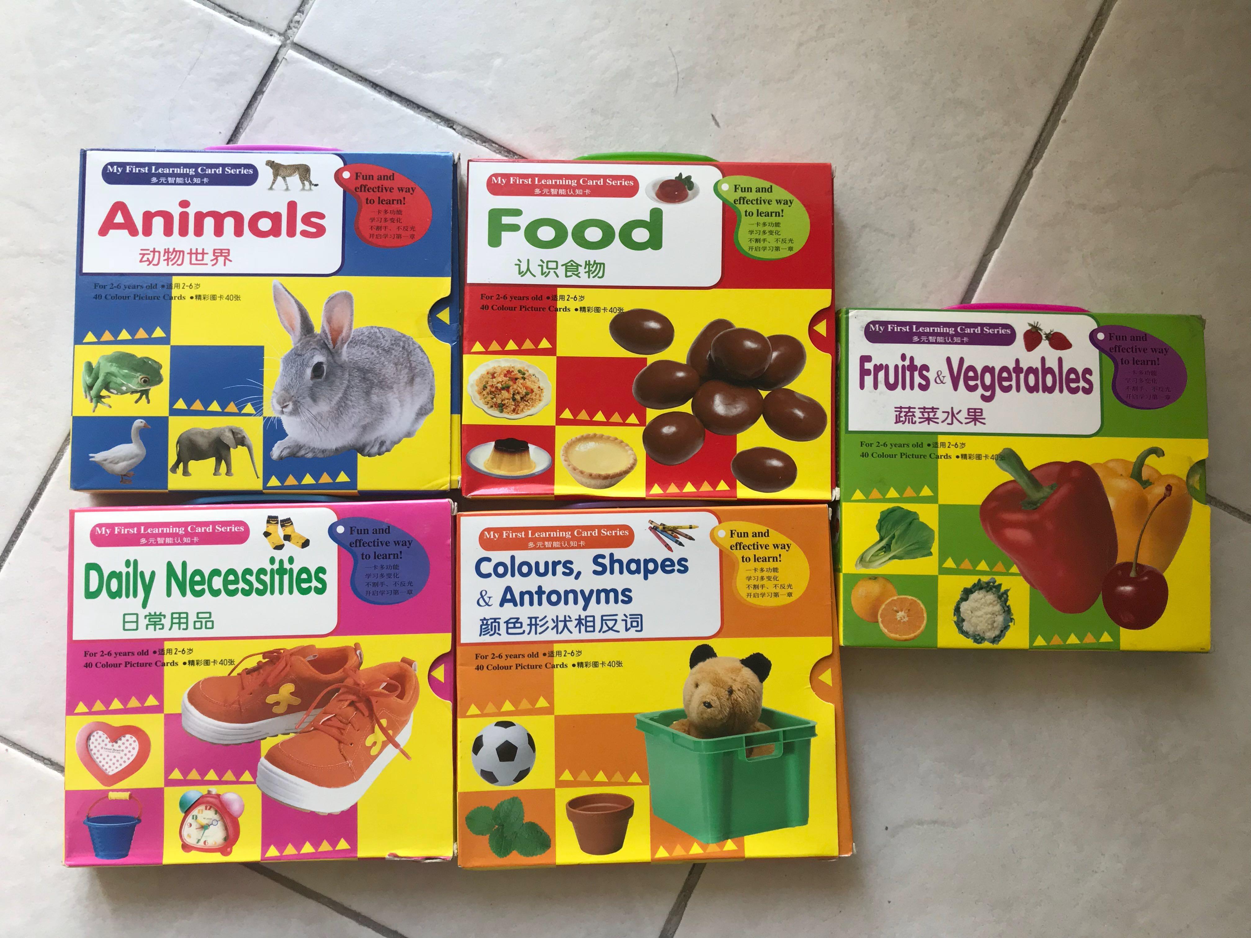 Flashcards Chinese and English languages, Hobbies & Toys, Books ...