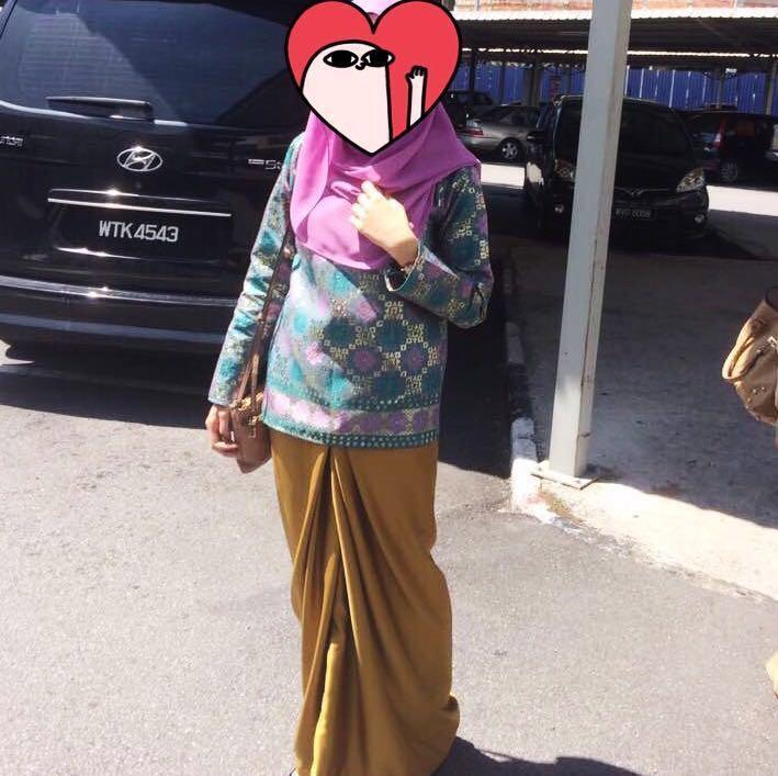 [FREE POSTAGE] Songket Top #MakeSpaceForLove, Women's Fashion, Tops ...