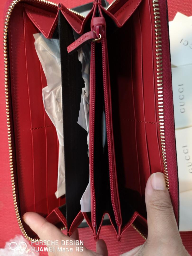 Gucci Angry Cat Wallet, Luxury, Bags & Wallets on Carousell