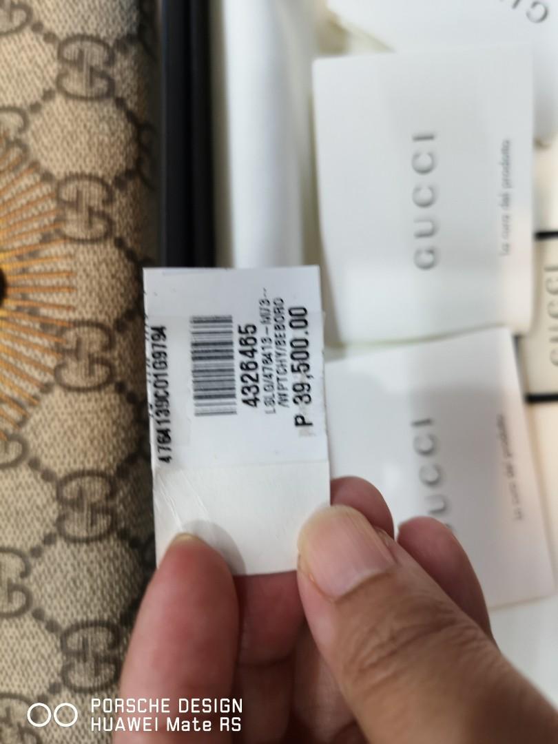 Gucci Angry Cat Wallet, Luxury, Bags & Wallets on Carousell
