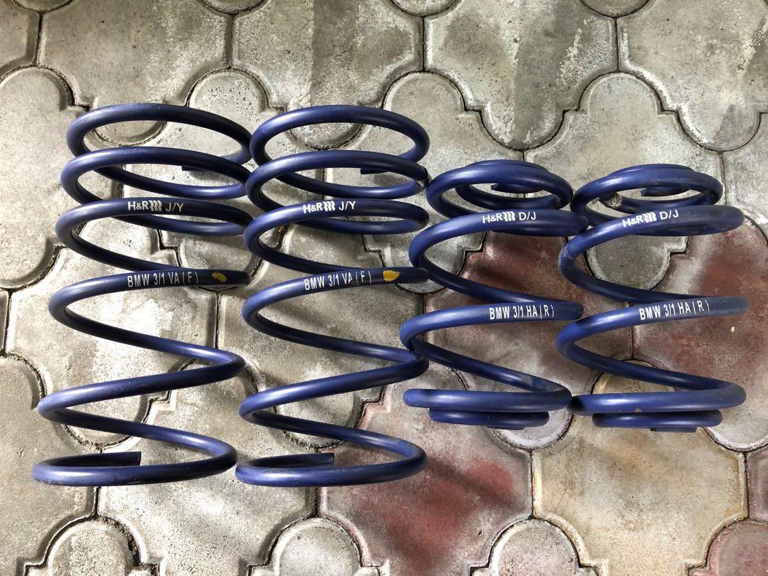 H&R Sports Springs for BMW E30-With free Bilsteins B4 suspension!, Car ...