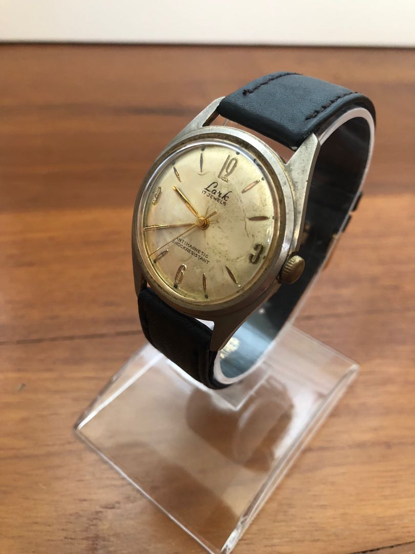Lark watch manual winding, Women's Fashion, Watches & Accessories ...